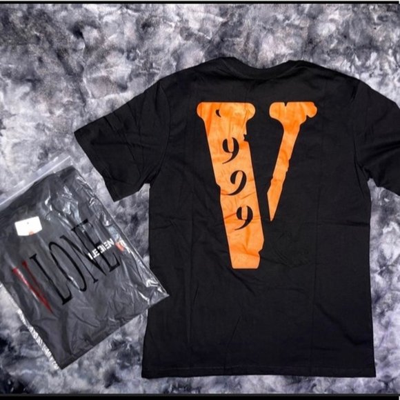 Shirts | Large Orange Big V999 | Poshmark